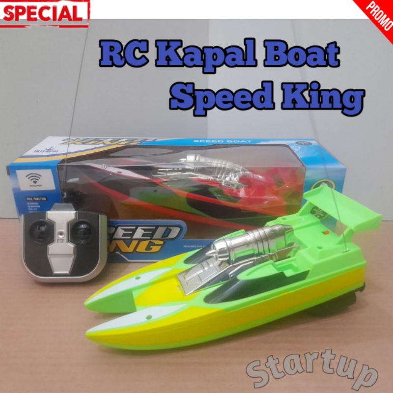 Jual Mainan Kapal Remote Control Speed King / Mainan Anak RC Kapal ...