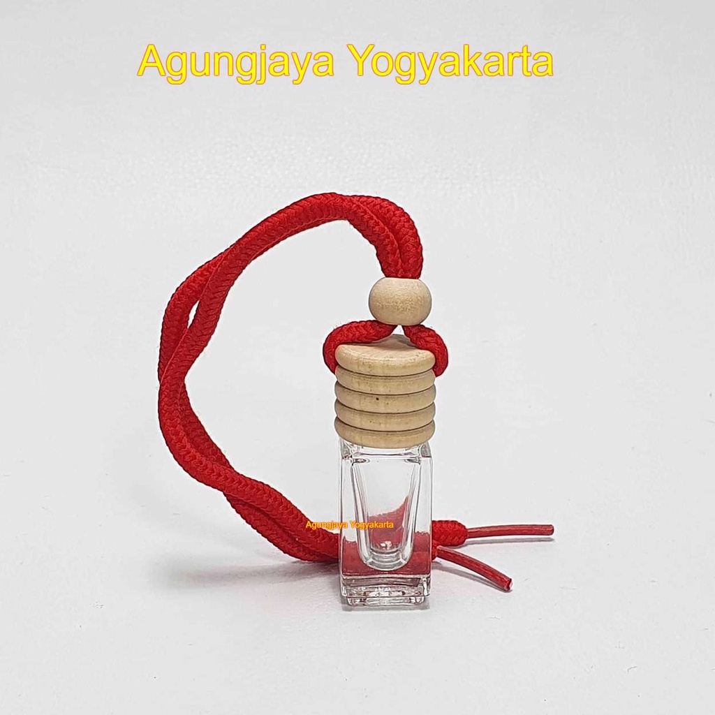 Jual Botol Parfum Tali 4 ml Tabung Rectangular / Botol Gantung / Botol ...