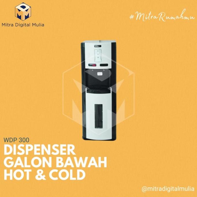 Jual Miyako WDP 300 Dispenser - Abu-abu Galon Bawah WDP300 | Shopee ...