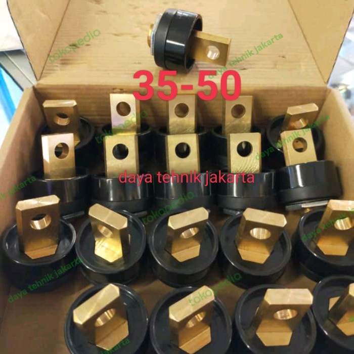 Jual dt konektor las skun 35-50 / soket las skun mma 300a / skun mma ...