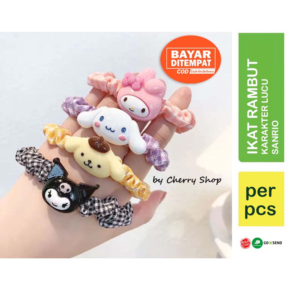 Jual [IKAT RAMBUT CUTE JAPAN] IKAT RAMBUT PITA SCRUNCHIE ALA KOREA ...