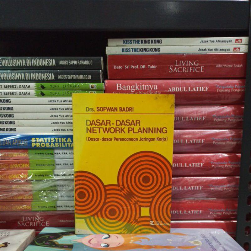 Jual BUKU ORIGINAL DASAR-DASAR NETWORK PLANNING (DASAR-DASAR PERENCANAAN JARINGAN KERJA) DRS ...