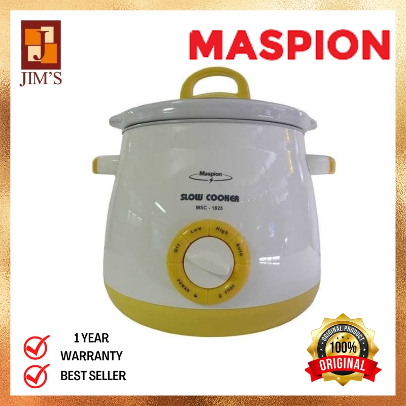 Jual Maspion Slow Cooker 2.5L - MSC-1825 | Shopee Indonesia