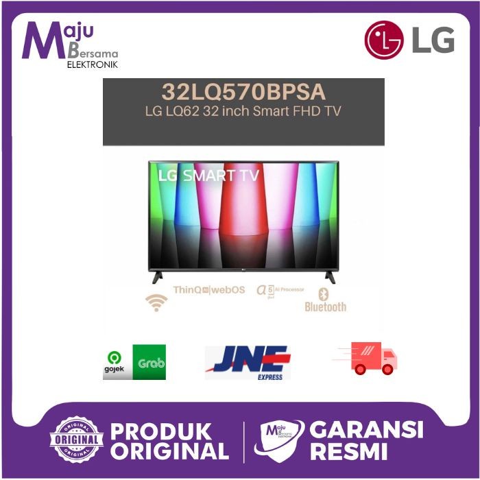 Jual LG 32LQ570 Smart TV LED 32 Inch HD HDR 10 Digital WiFi 32LQ570BPSA ...