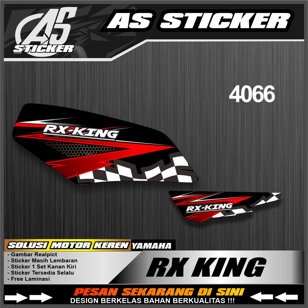 Jual 4066a Sticker Striping Yamaha Motor RX KING - Striping Yamaha RX ...