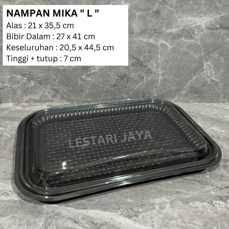 Jual Nampan Plastik Besar / Nampan Mika Besar L | Shopee Indonesia