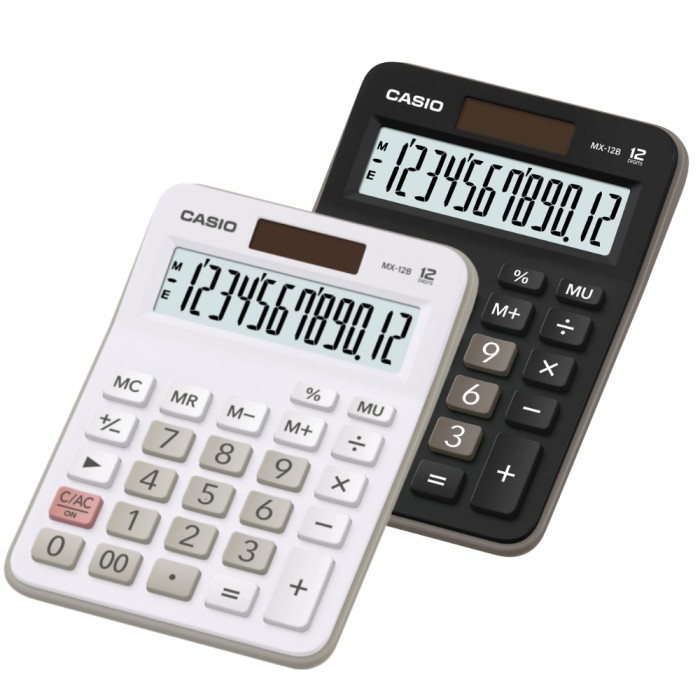 Jual KALKULATOR MEJA 12 DIGIT MX12B / DESKTOP CALCULATOR MX-12B CASIO #ORIGINAL | Shopee Indonesia
