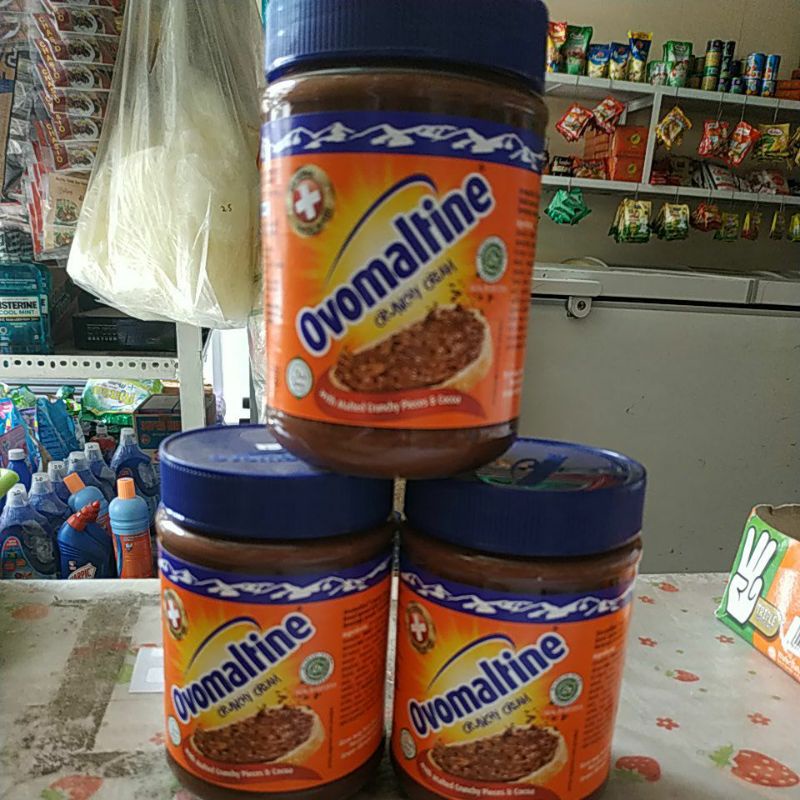 Jual Ovomaltine crunchy cream 380gr | Shopee Indonesia