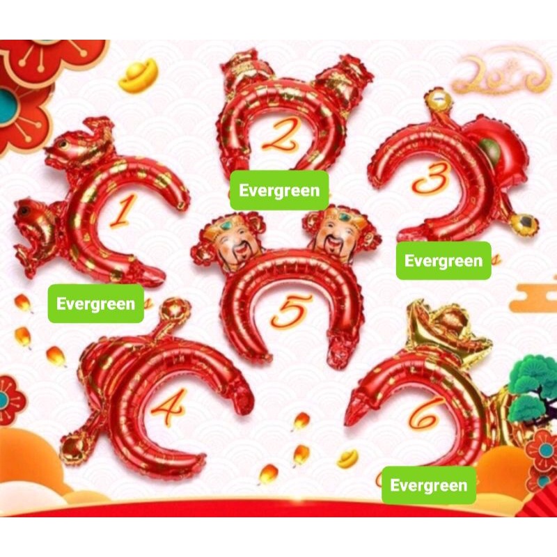 Jual Balon Bando Imlek Chinese New Year Balon Imlek Gong Xi Fat Cai ...