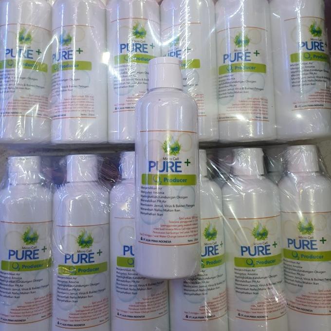 Jual Pure plus micro cell + o2 producer bakteri starter | Shopee Indonesia