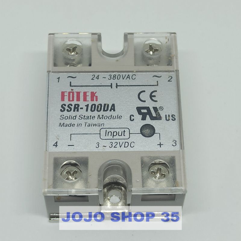Jual FOTEK SSR100 DA SSR 100DA ssr100da ssr 100da SSR-100DA SSR100DA 3 ...