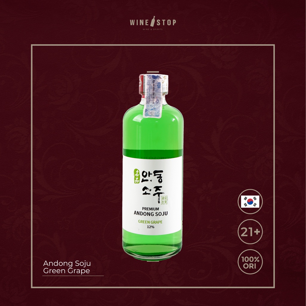 Jual Andong Soju Green Grape 350ml | Shopee Indonesia
