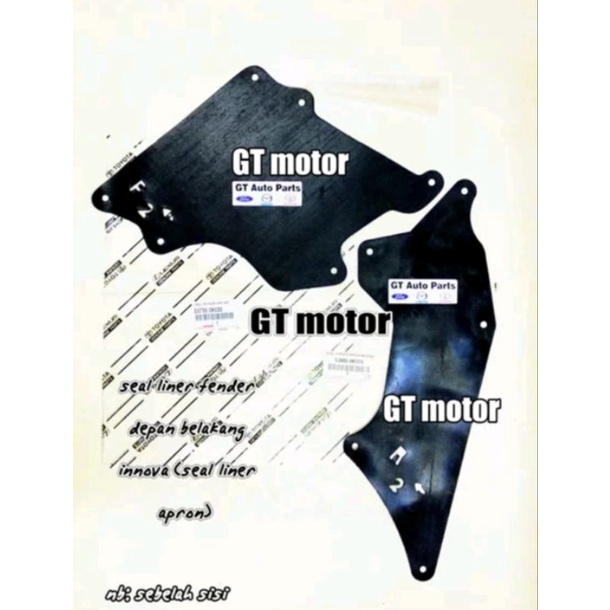 Jual Seal Inner Fender Apron Depan Belakang Innova 2005-2015 | Shopee ...
