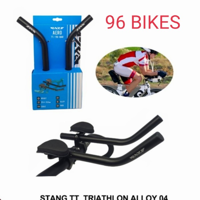 Jual Stang Stang Tt Triathlon Raze Aero Roadbike Dropbar Rest Bar ...