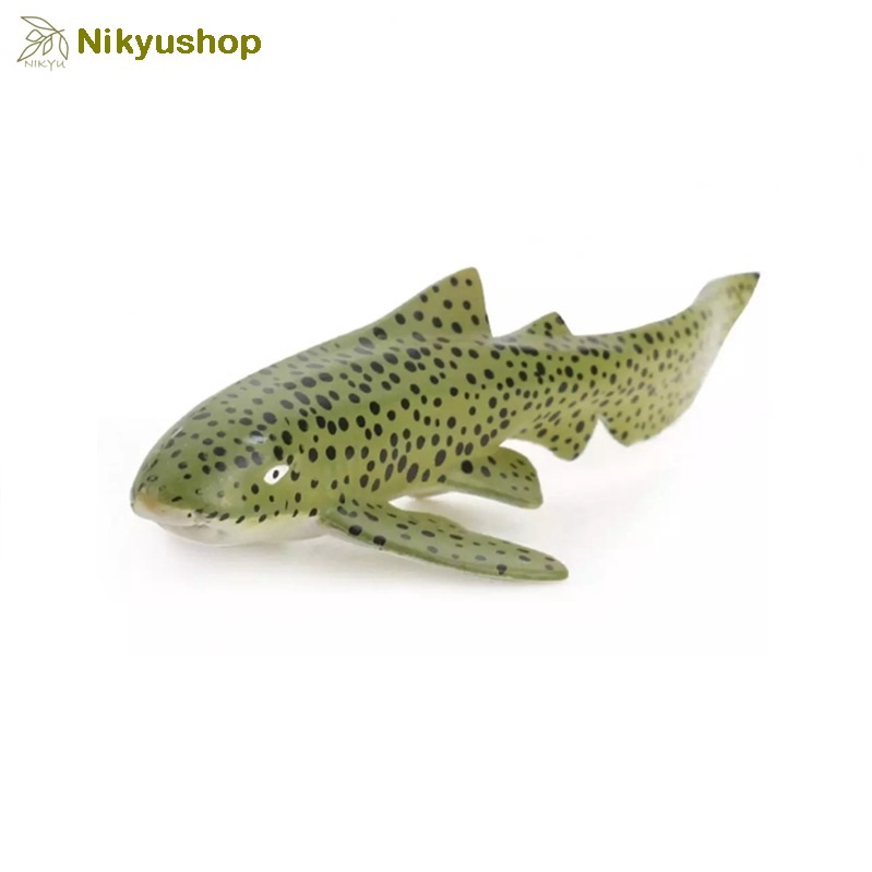 Jual [Nikyushop] Mainan Hewan Laut Miniatur Ikan Hiu Zebra Shark Animal ...