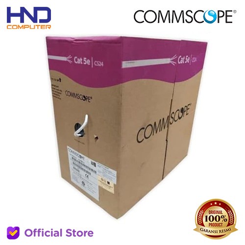 Jual KABEL UTP AMP / COMMSCOPE ORIGINAL CAT 5 | Shopee Indonesia