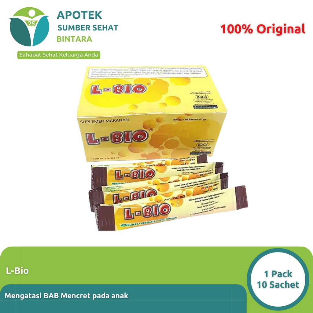 Jual L-Bio Vitamin Usus Anak dan Bayi Mencret | Shopee Indonesia