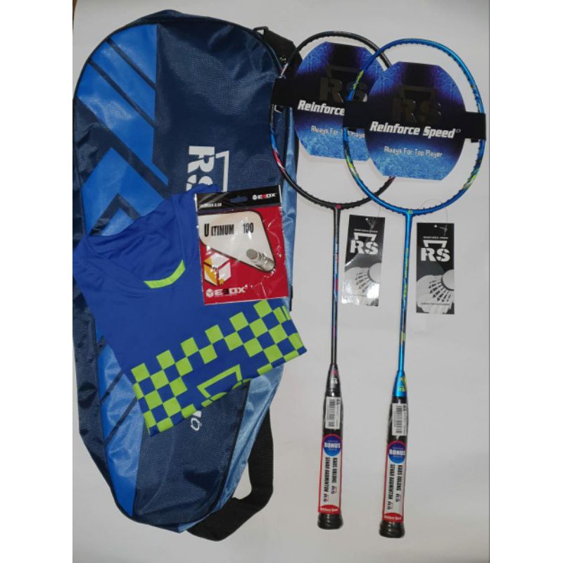 Jual [Free Pasang Senar] Raket Badminton RS Iso 222 333 EVO Original ...