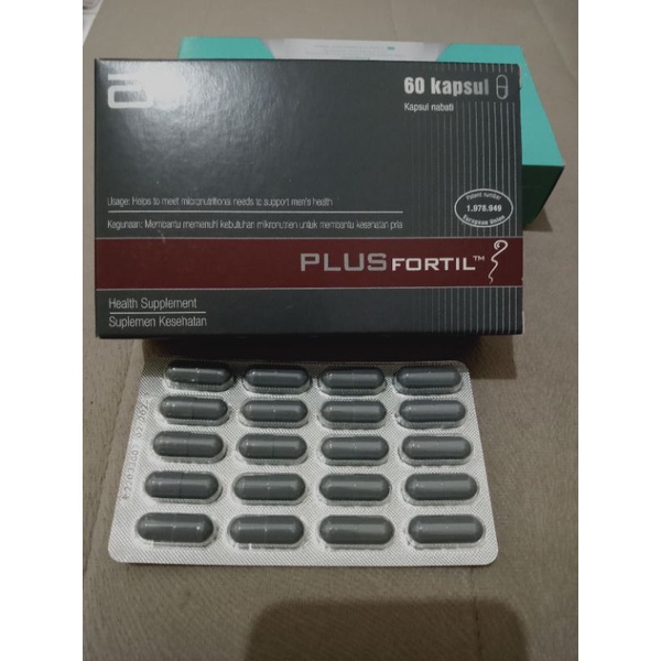 Jual PROMO PLUS FORTIL ORIGINAL 60 Kapsul 20 Kapsul 10 Kapsul | Shopee ...