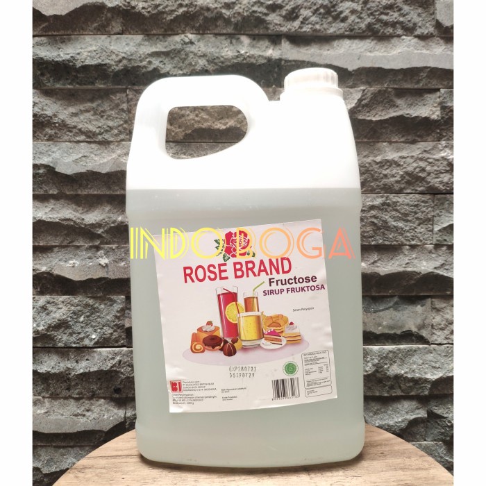 Jual gula cair rose brand 5 kg / fructose syrup jerigen 5kg ROSE BRAND ...