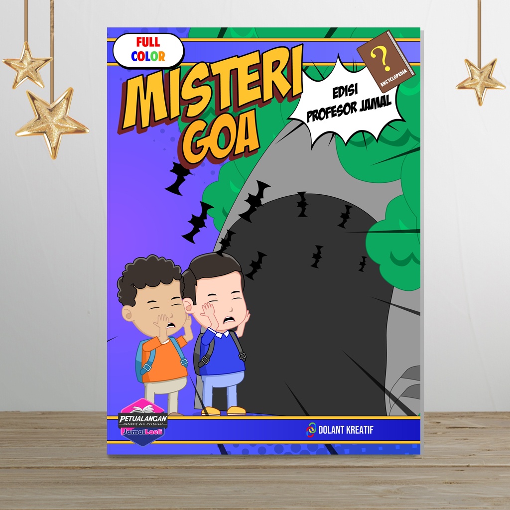 Jual Misteri Goa Penuh Kelelawar - Komik Detektif & Profesor Jamal ...