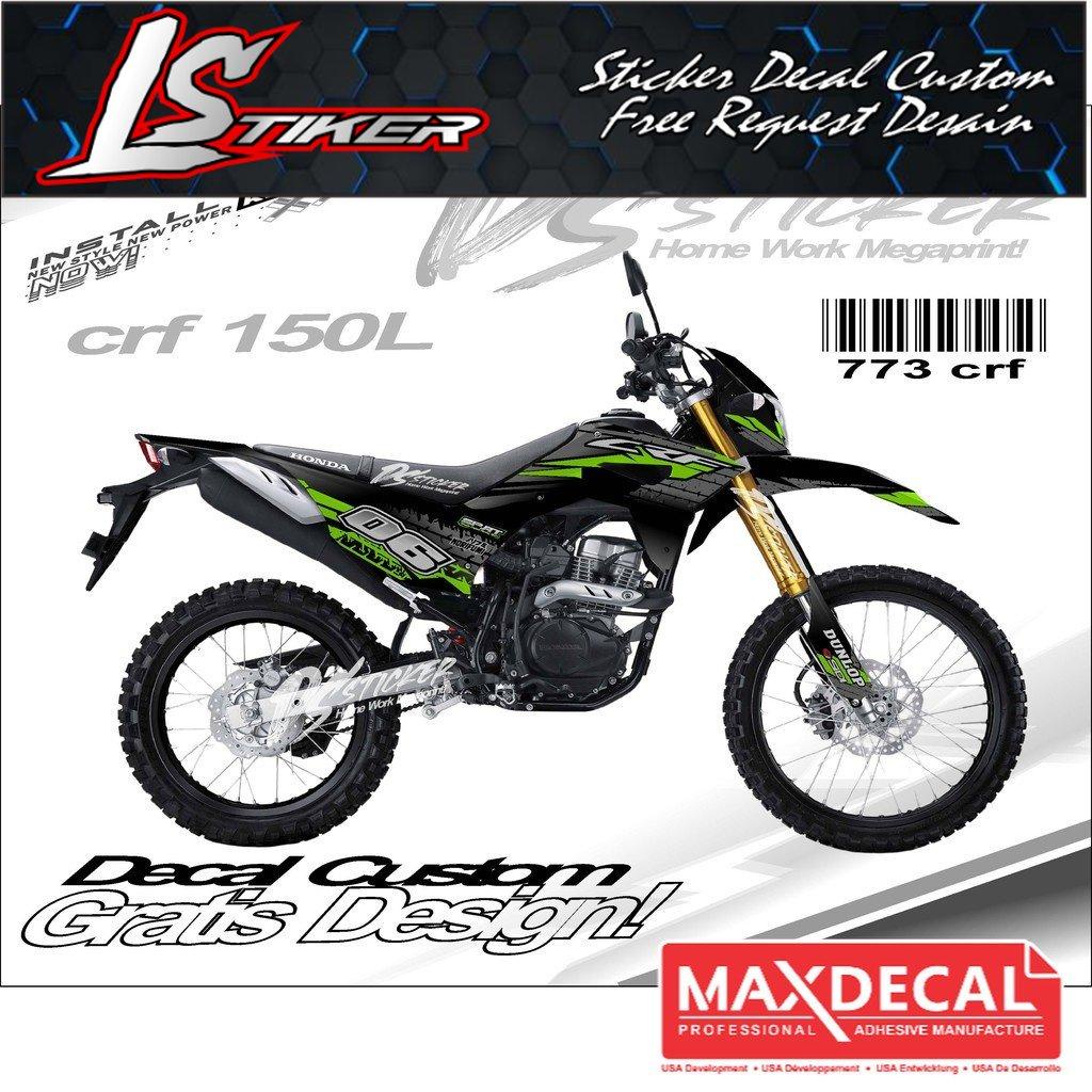 Jual 773 sticker decal fulbody crf 150L custom keren | Shopee Indonesia