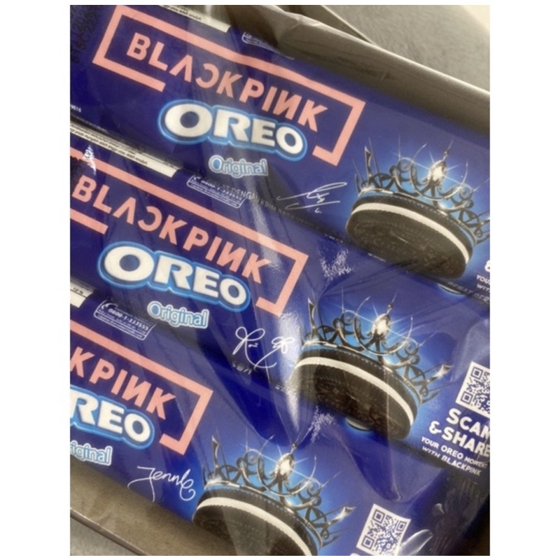 Jual Oreo Blackpink Black version 36,8gr original | Shopee Indonesia