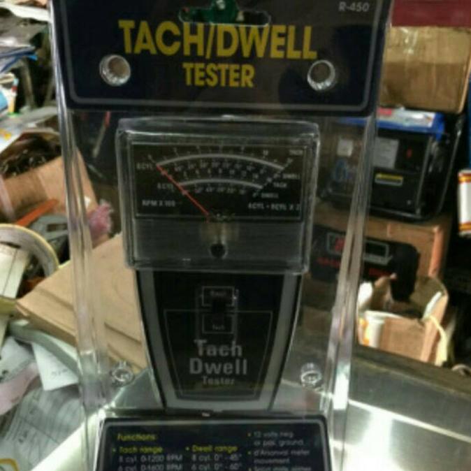 Jual Tach Dwell Tester R-450 Trisco Analog Tachometer R450 Taiwan Asli ...