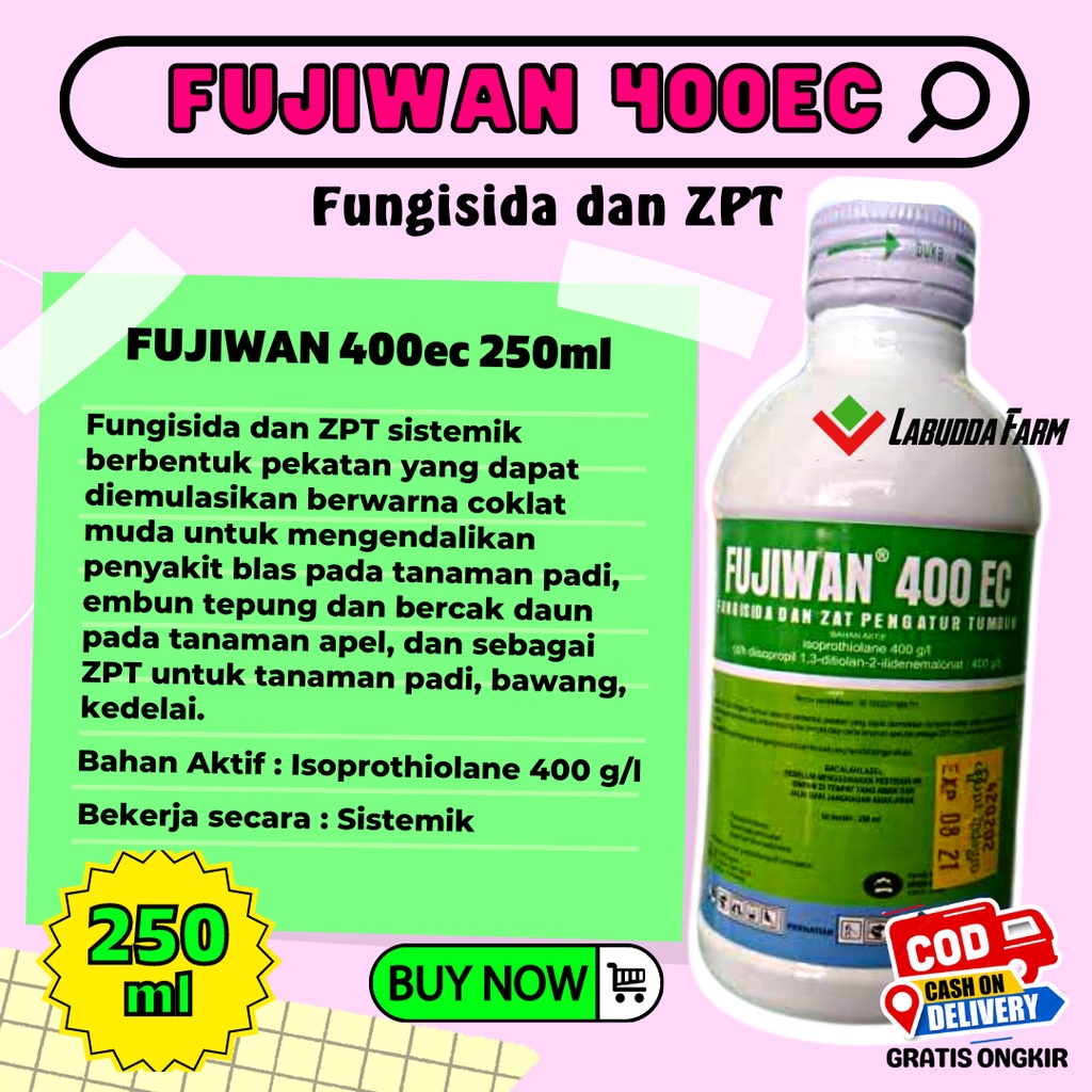 Jual Fungisida Fujiwan 400ec 250ml - Fungisida Sistemik - Fungisida ZPT ...