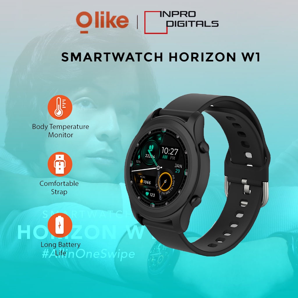 Jual OASE HORIZON W1 SMARTWATCH / OLIKE W1 - GARANSI RESMI | Shopee ...
