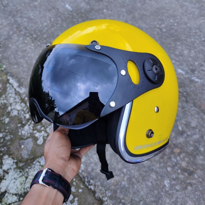 Jual HELM BOGO PILOT ITALY ORIGINAL | Shopee Indonesia