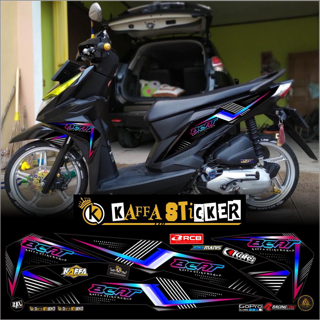 Jual STRIPING BEAT FI NEW / STREET LAMA / STIKER BEAT STREET / STICKER ...