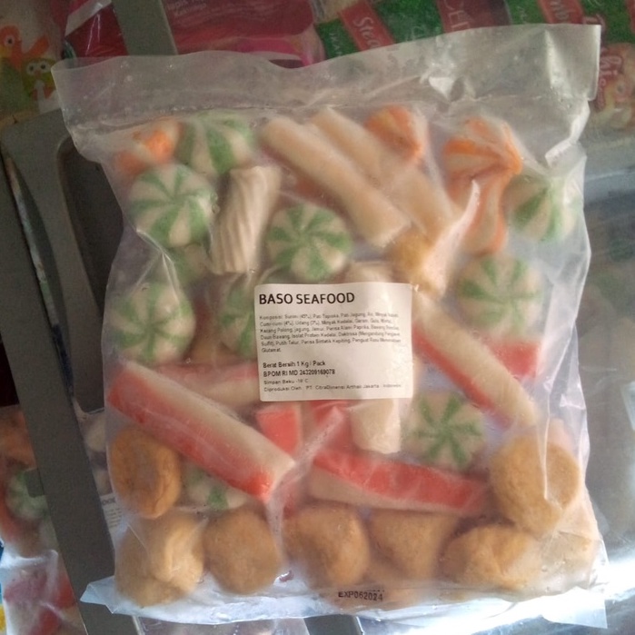Jual Cedea Baso Seafoods Mix Curah 1 KG | Shopee Indonesia
