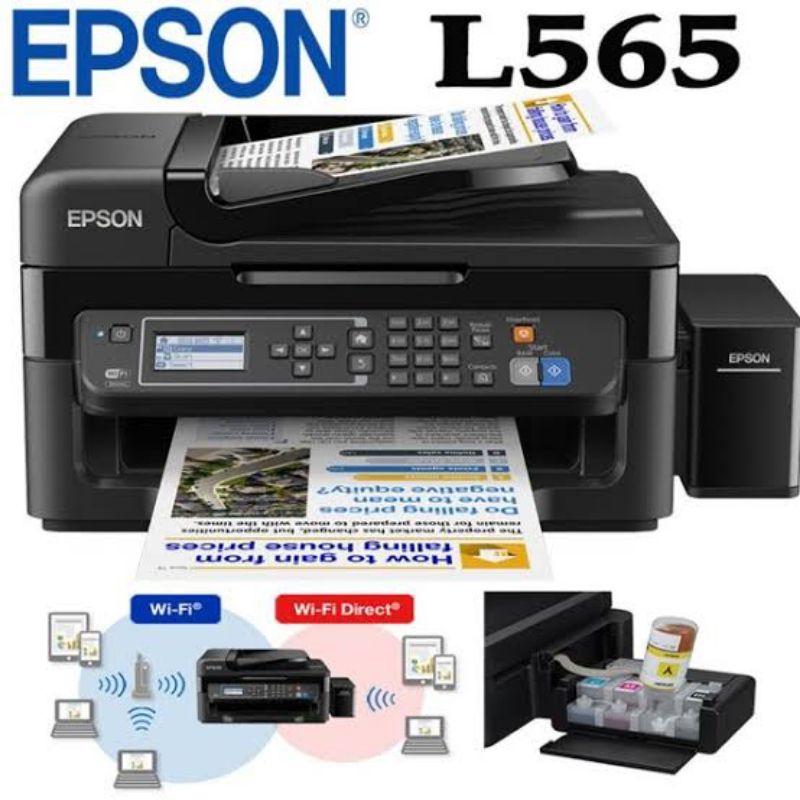 Jual Printer Epson L565 ADF Wifi L 565 Normal | Shopee Indonesia