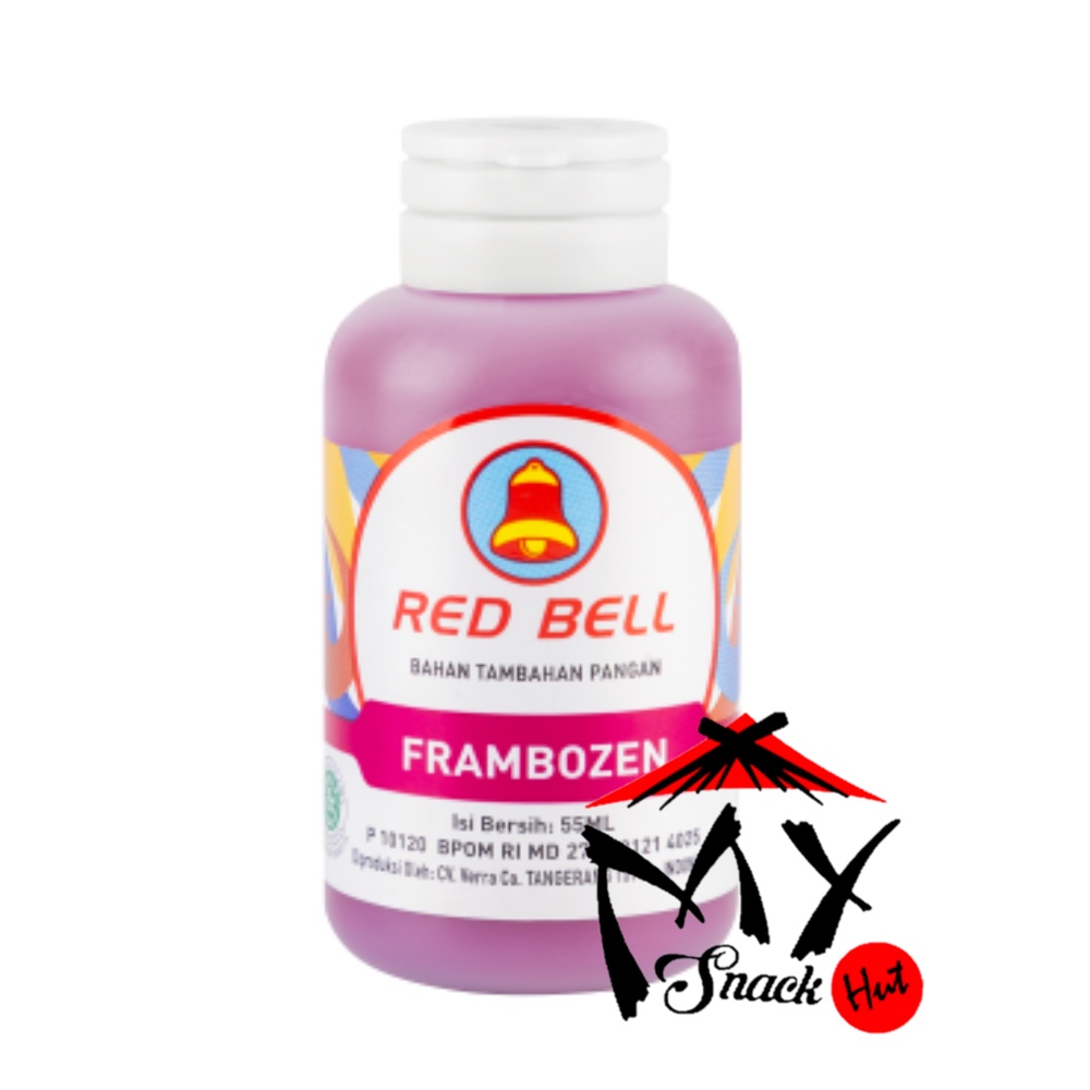 Jual RED BELL PASTA FRAMBOZEN 55ML - RED BEL PERISA SIRUP FRAMBOSEN ES ...