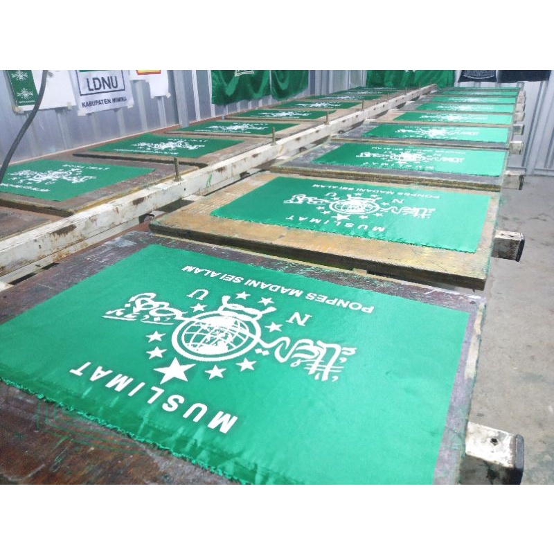 Jual bendera NU & muslimat mini isi 100 pcs | Shopee Indonesia