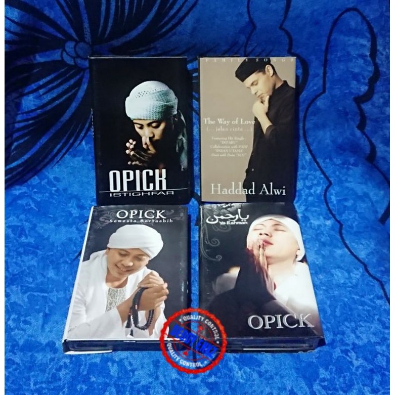 Jual Kaset Pita Religi Opick Aa Gym Arifin Ilham Jefri Albuchori KH ...