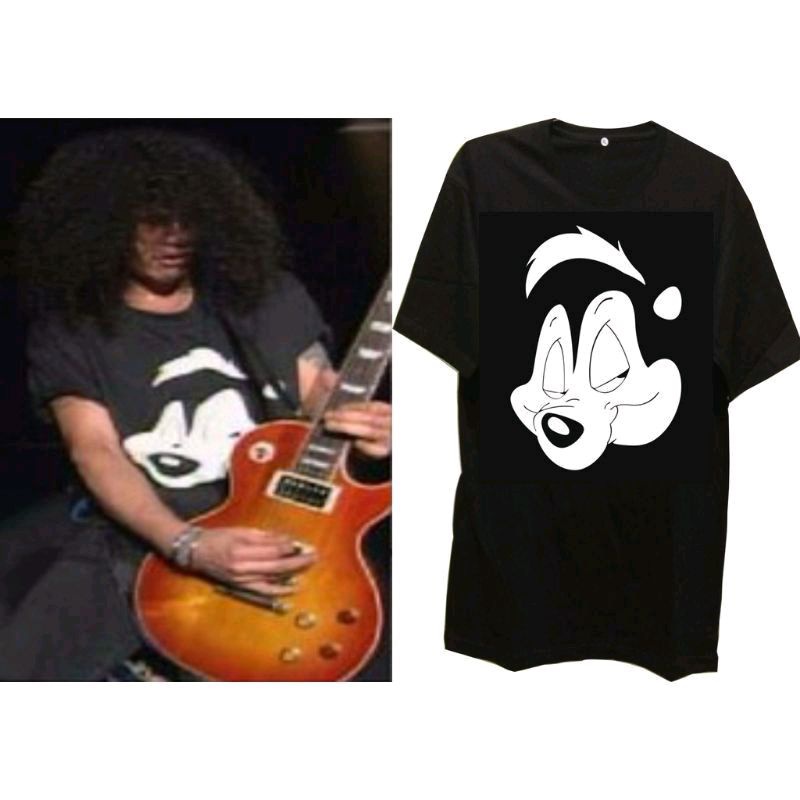 Jual Kaos SLASH PEPE LE PEW KARTUN WARNER BROS TOM AND JERRY | Shopee ...