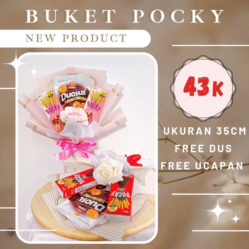 Jual BUKET SNACK POCKY / BUKET JAJANAN / BUCKET SNACK | Shopee Indonesia
