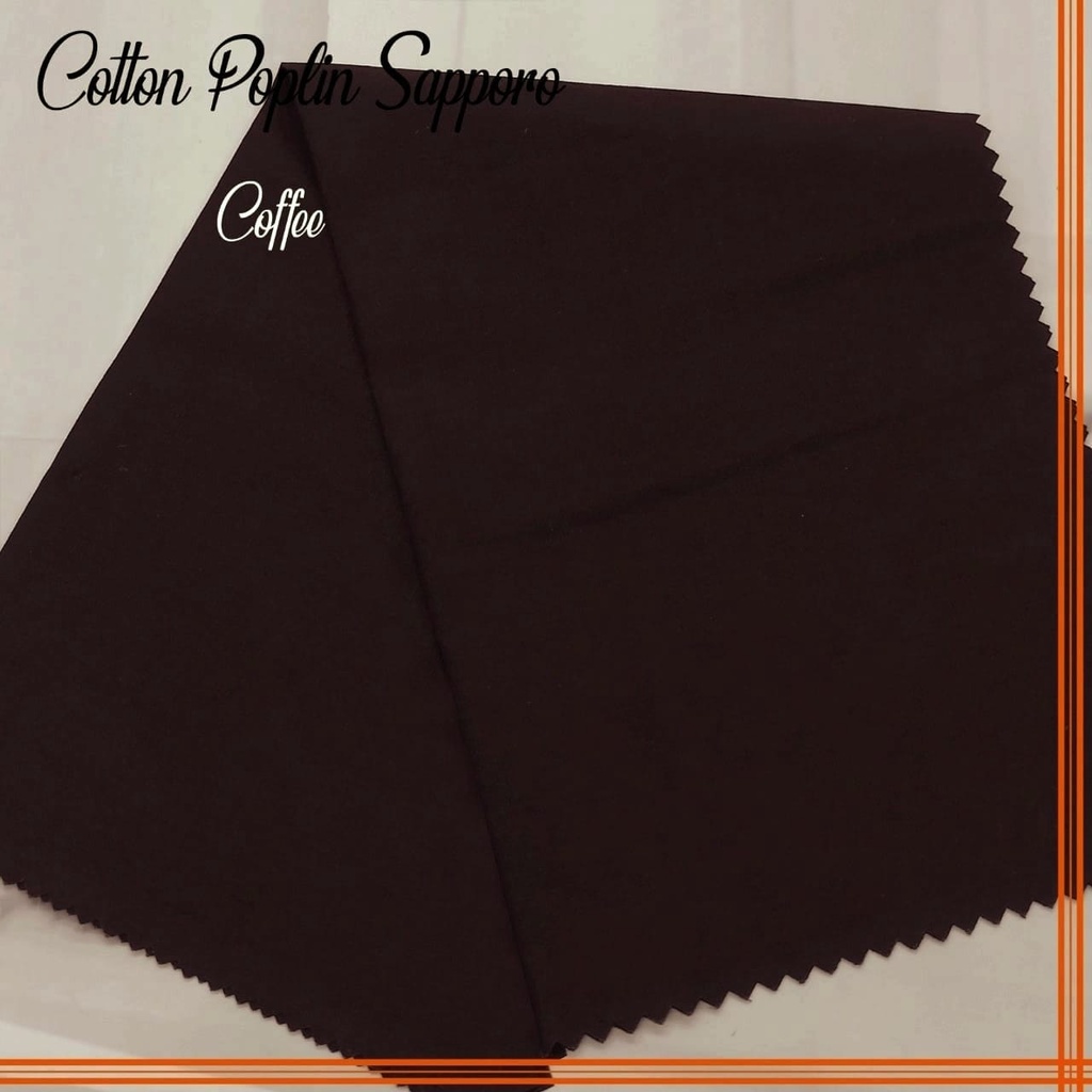 Jual Bahan multi Kain 100% Katun cotton poplin SAPPORO popline Jepang ...