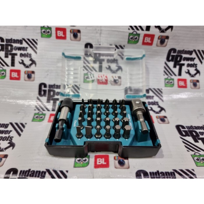 Jual Mato Mata Obeng Set Kombinasi Makita 32Pc | Shopee Indonesia