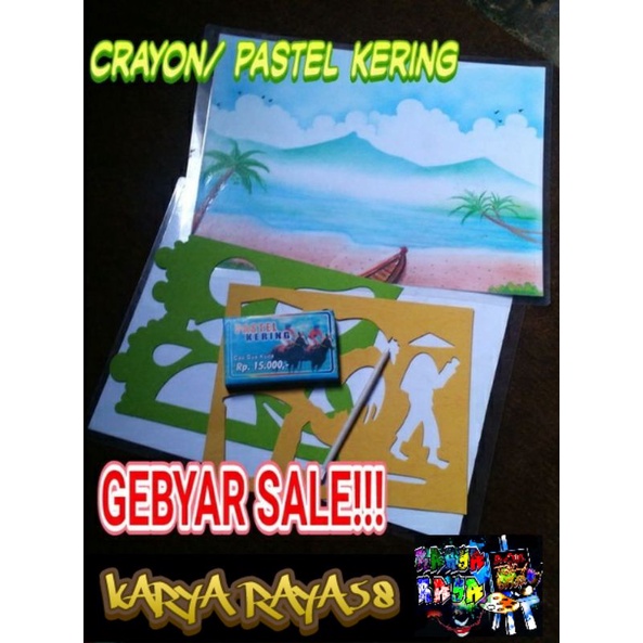 Jual Krayon Pastel Kering Dengan Pola Gambar | Shopee Indonesia