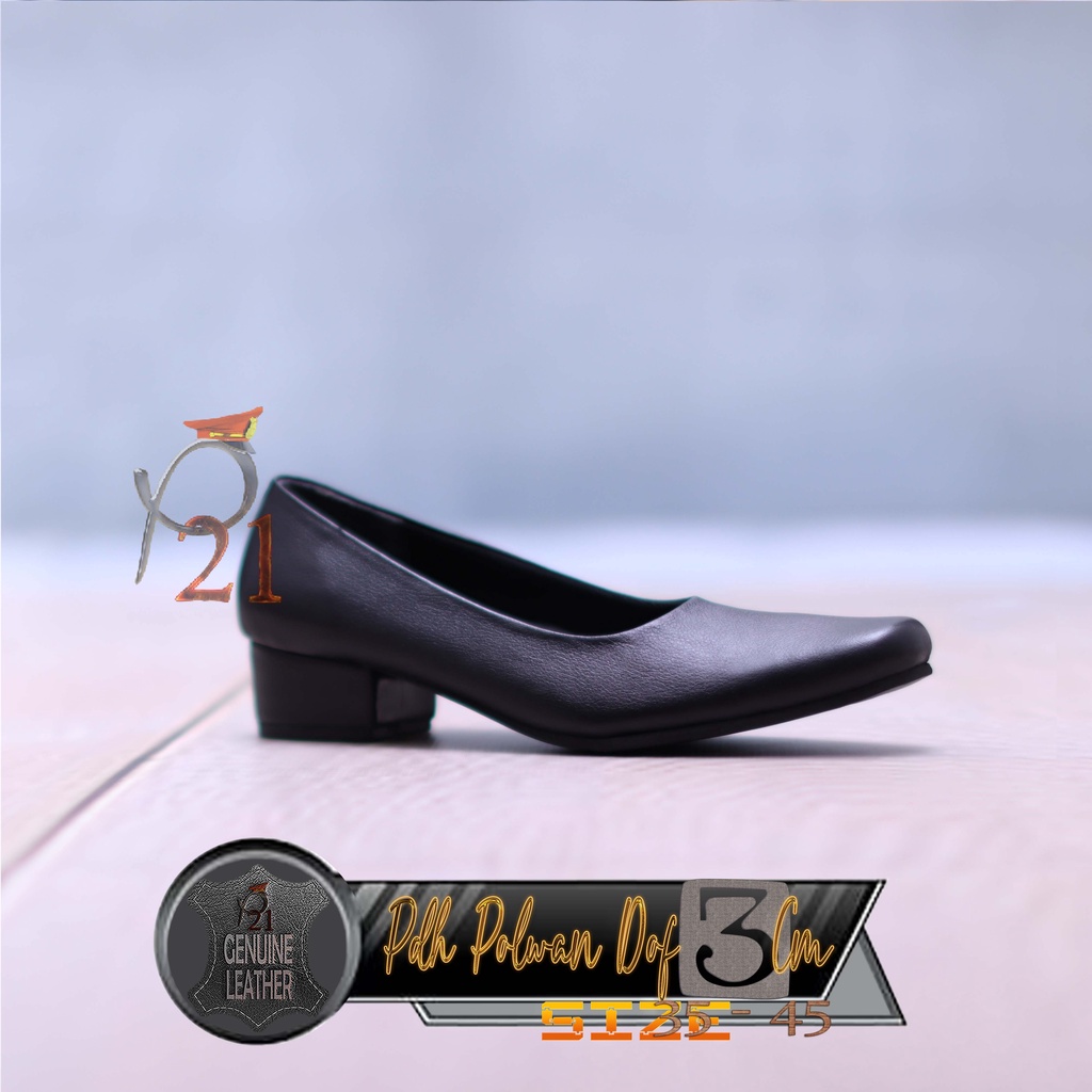 Jual SEPATU PDH POLWAN DOF 3CM,5CM,7CM | Shopee Indonesia