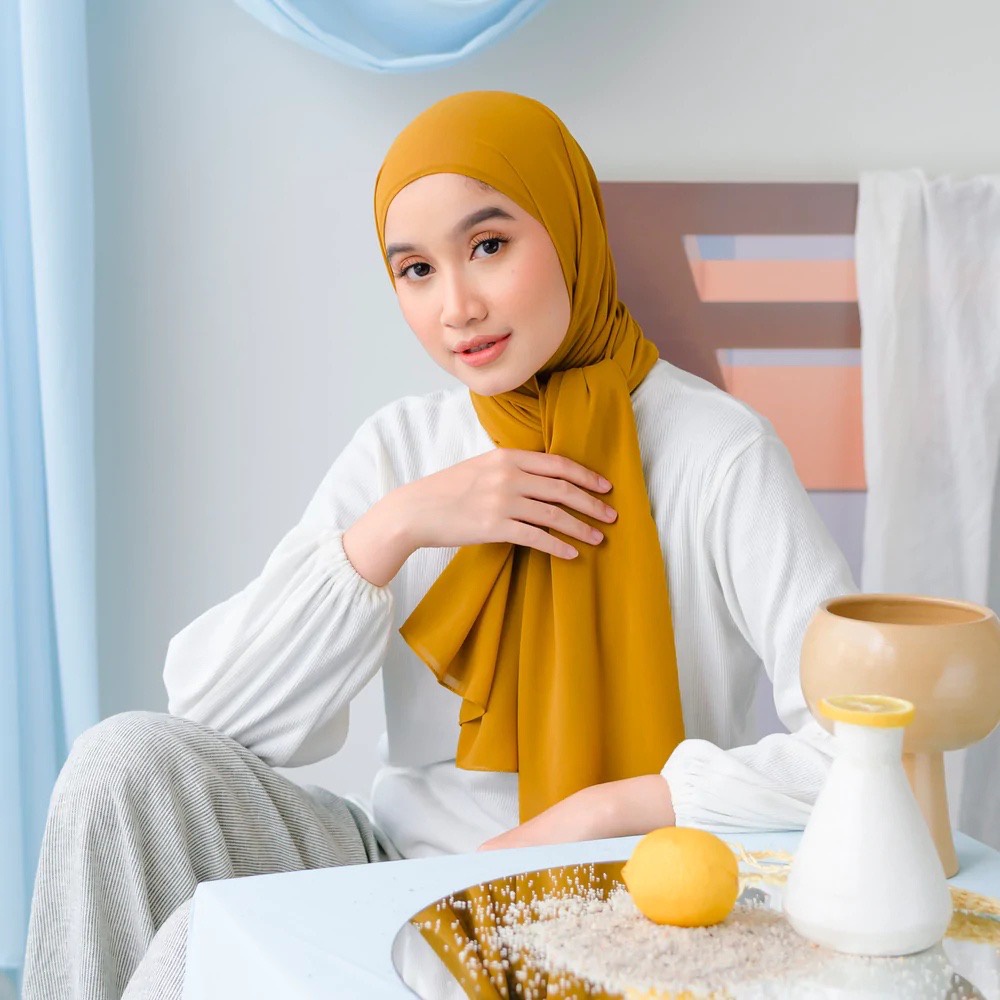 Jual Jilbab Pashmina Polly Cotton Bella Murah Uk Standart BY QOID ...