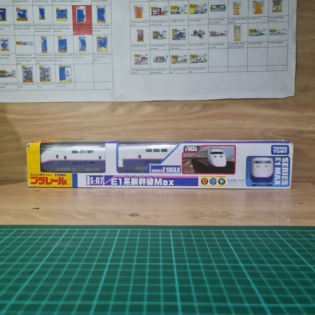Jual Plarail S-07 Shinkansen E1 Max Kei Shinkansen Box Rusak | Shopee Indonesia