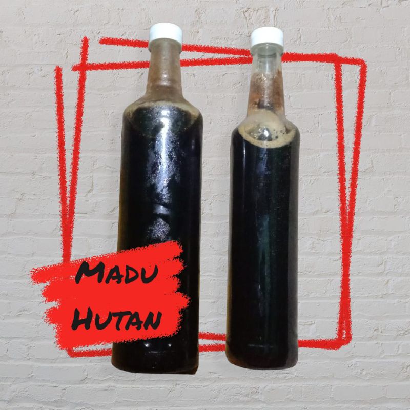 Jual Madu Hitam Asli Dari Hutan Sumatera 460ml dan 650ml | Shopee Indonesia