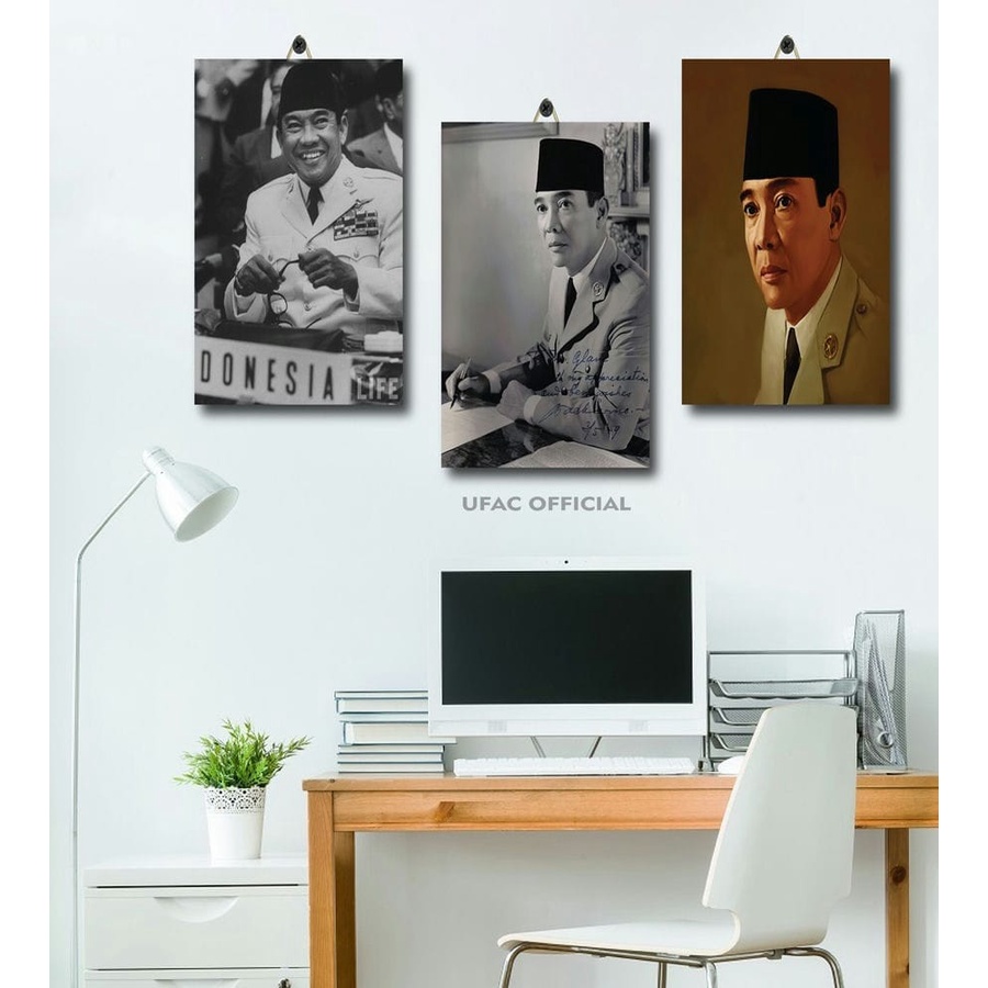Jual HIASAN RUANG JUMBO GAMBAR PRESIDEN SOEKARNO HD 20X30 MMDF2/O2DPS ...