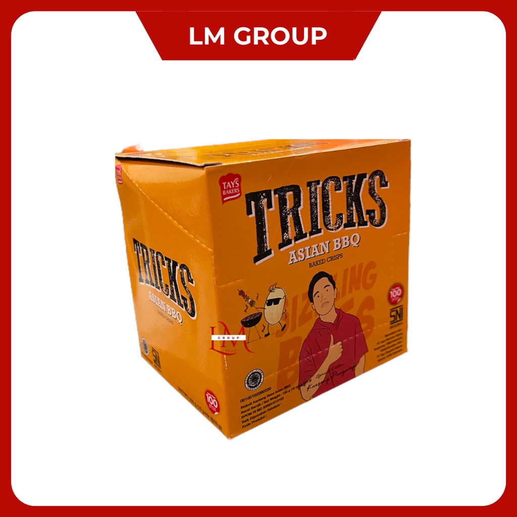 Jual Tricks Crisps New Pack Kimchi/Bulgogi/Original/BBQ/Rendang ...