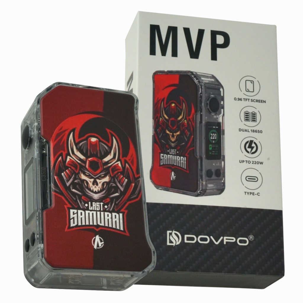 Jual Mod Vape Vapor Dovpo MVP 2023 Clear Edition 220W Authentic By Dovpo | Shopee Indonesia