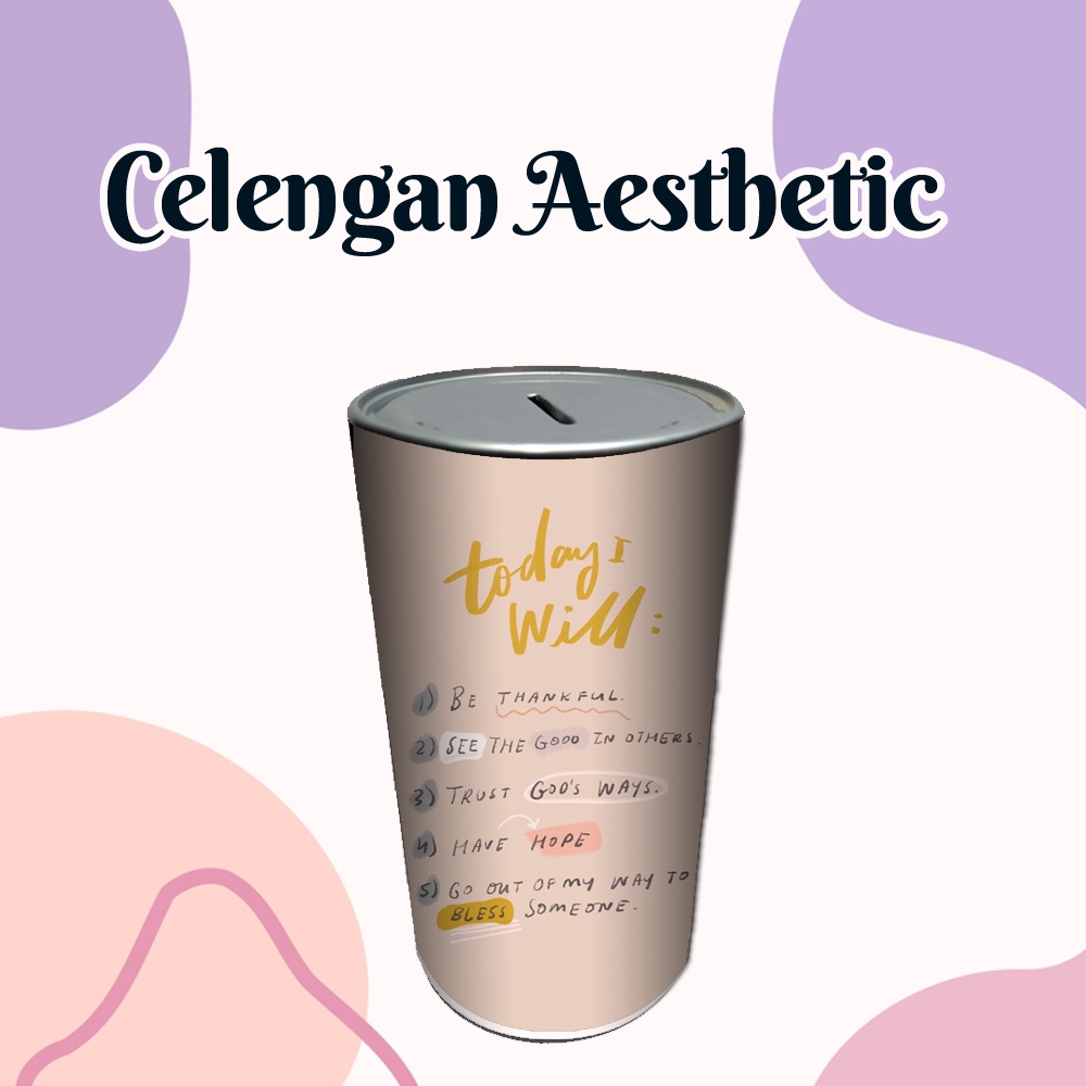 Jual Ryani - Celengan Kaleng Karakter Souvenir Kado Buka Tutup Murah ...